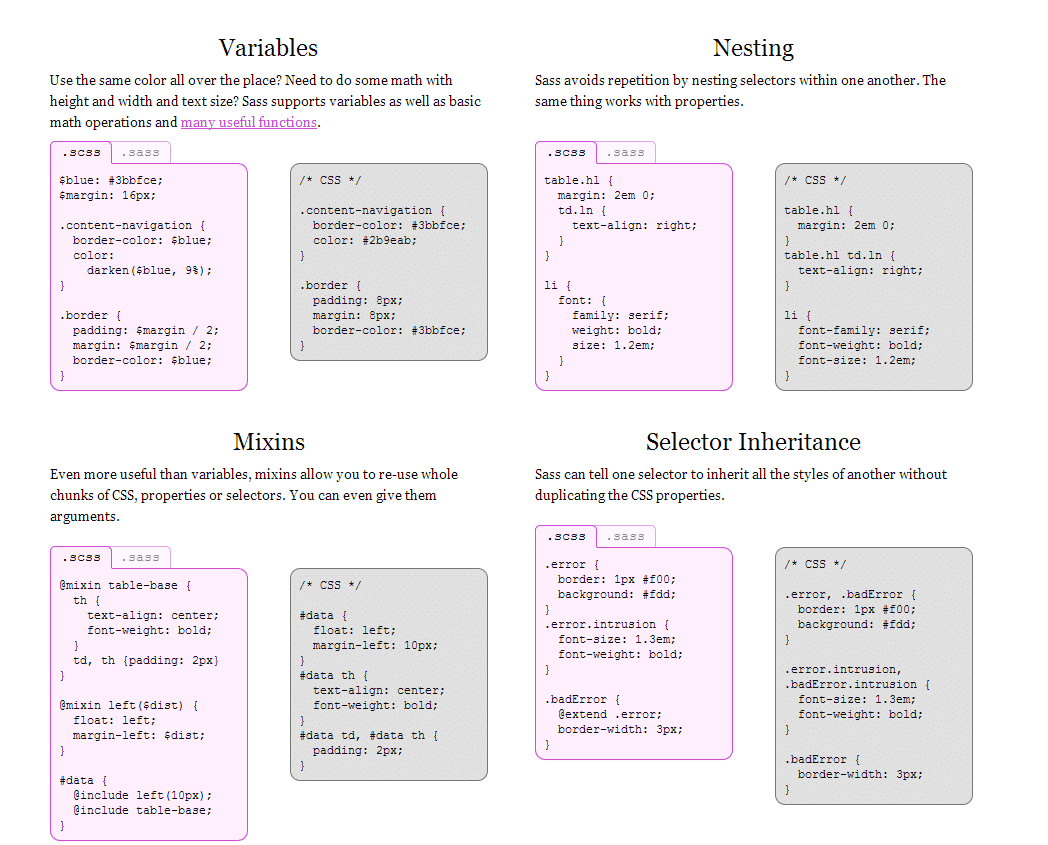 September Meeting Notes: CSS Pre-Processors - East Bay WordPress Meetup